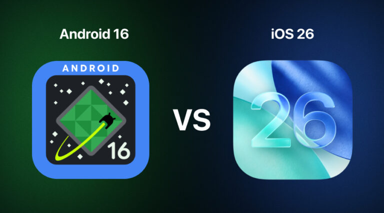Android 16 vs iOS 26: AI, Design & Features Compared