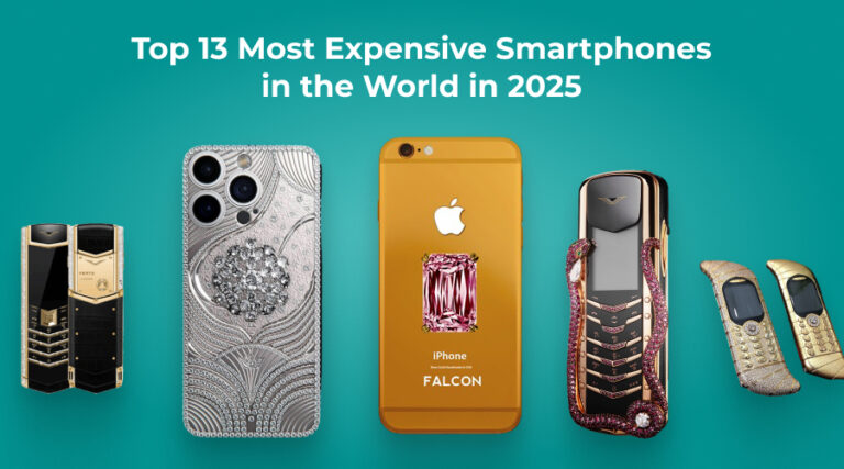 Top 13 Most Expensive Smartphones in the World 2025 | Luxury & Rare Phones